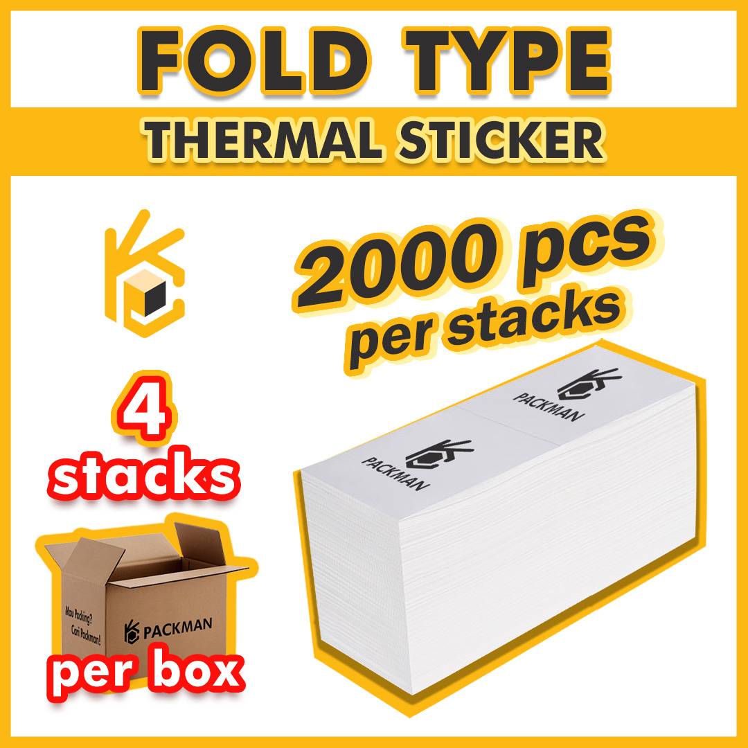 Thermal Sticker / Label Sticker -100mm*150mm