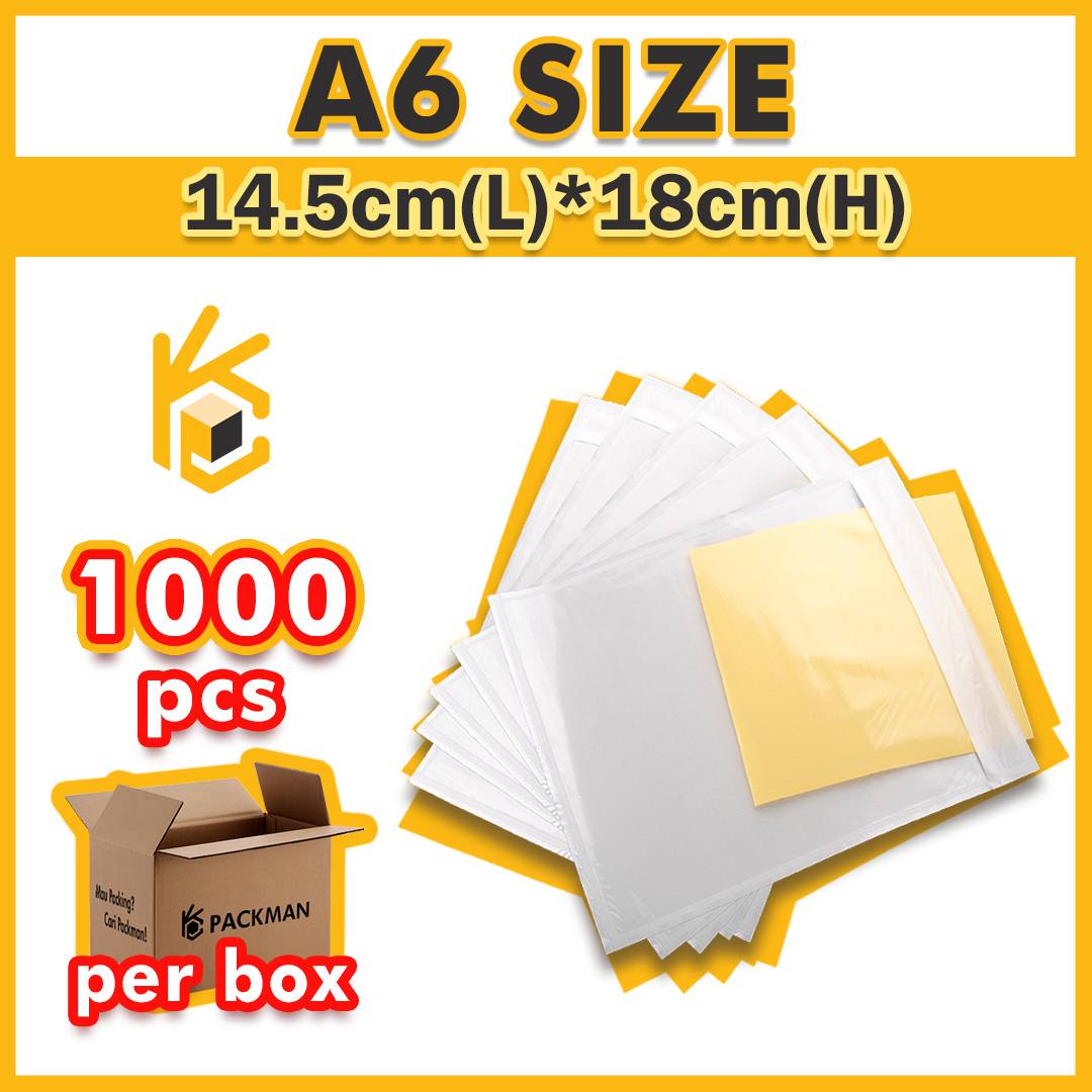 (BOX) Consignment Note Pocket A4/A5/A6