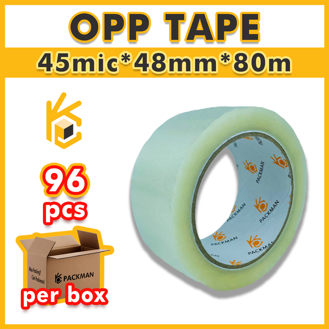 PACKMAN Opp Tape 48mm*45mic*80m