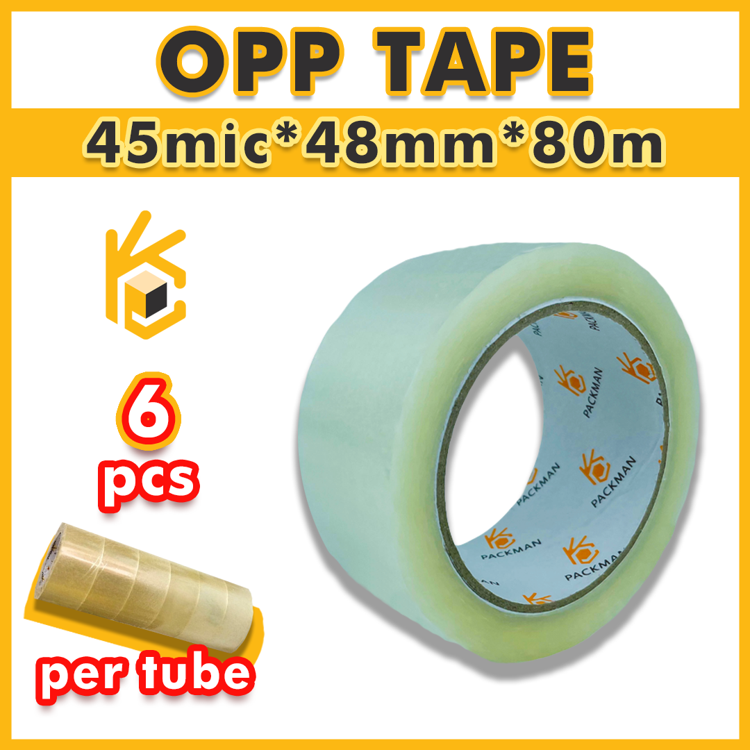 PACKMAN Opp Tape 48mm*45mic*80m