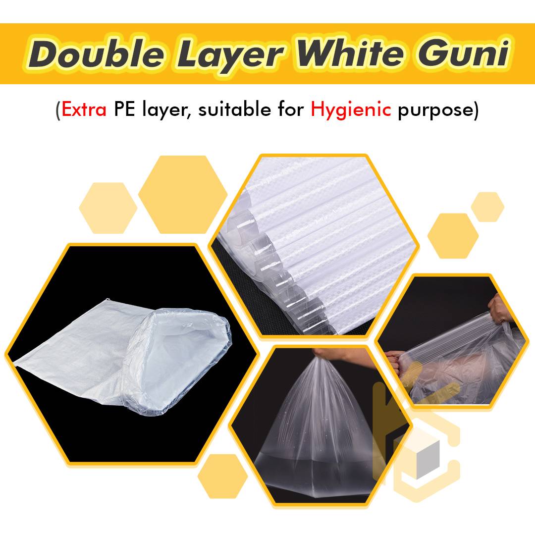Guni/Gunny Stack- White Double Layer (10pcs/Bundle)