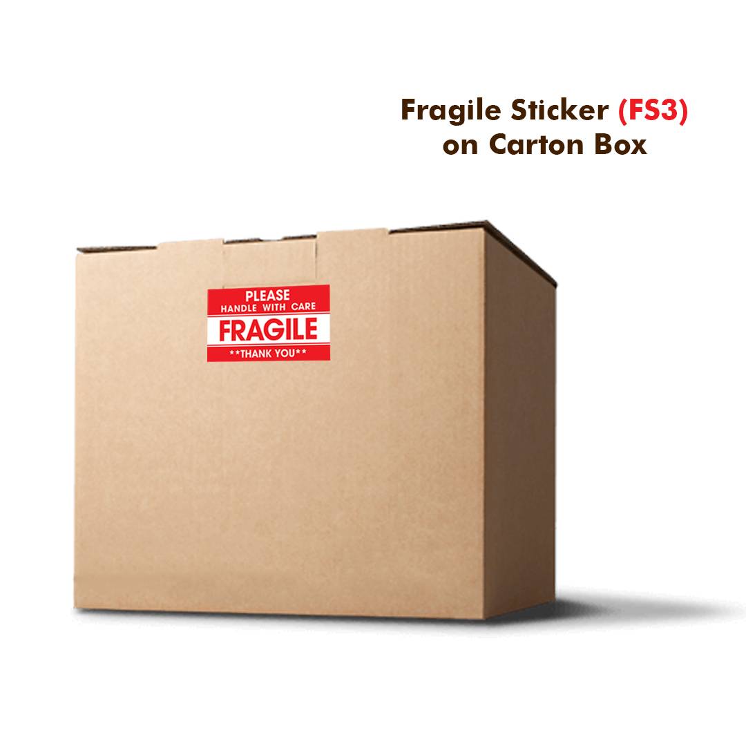 Fragile Sticker - 1000pcs / 336pcs / 500pcs Pack