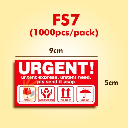 Fragile Sticker - 1000pcs / 336pcs / 500pcs Pack