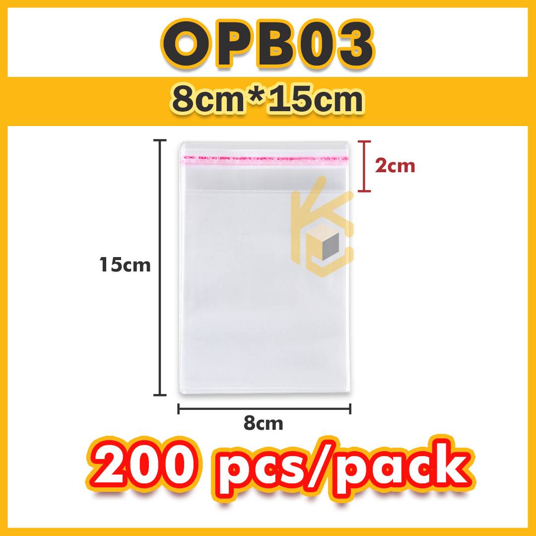 OPP Plastic Bag -200pcs