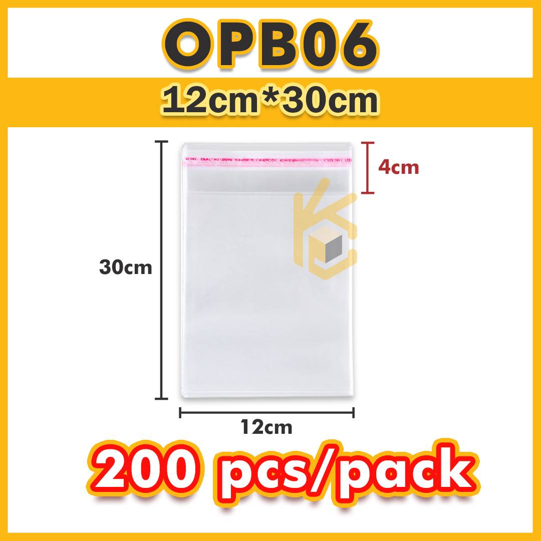 OPP Plastic Bag -200pcs