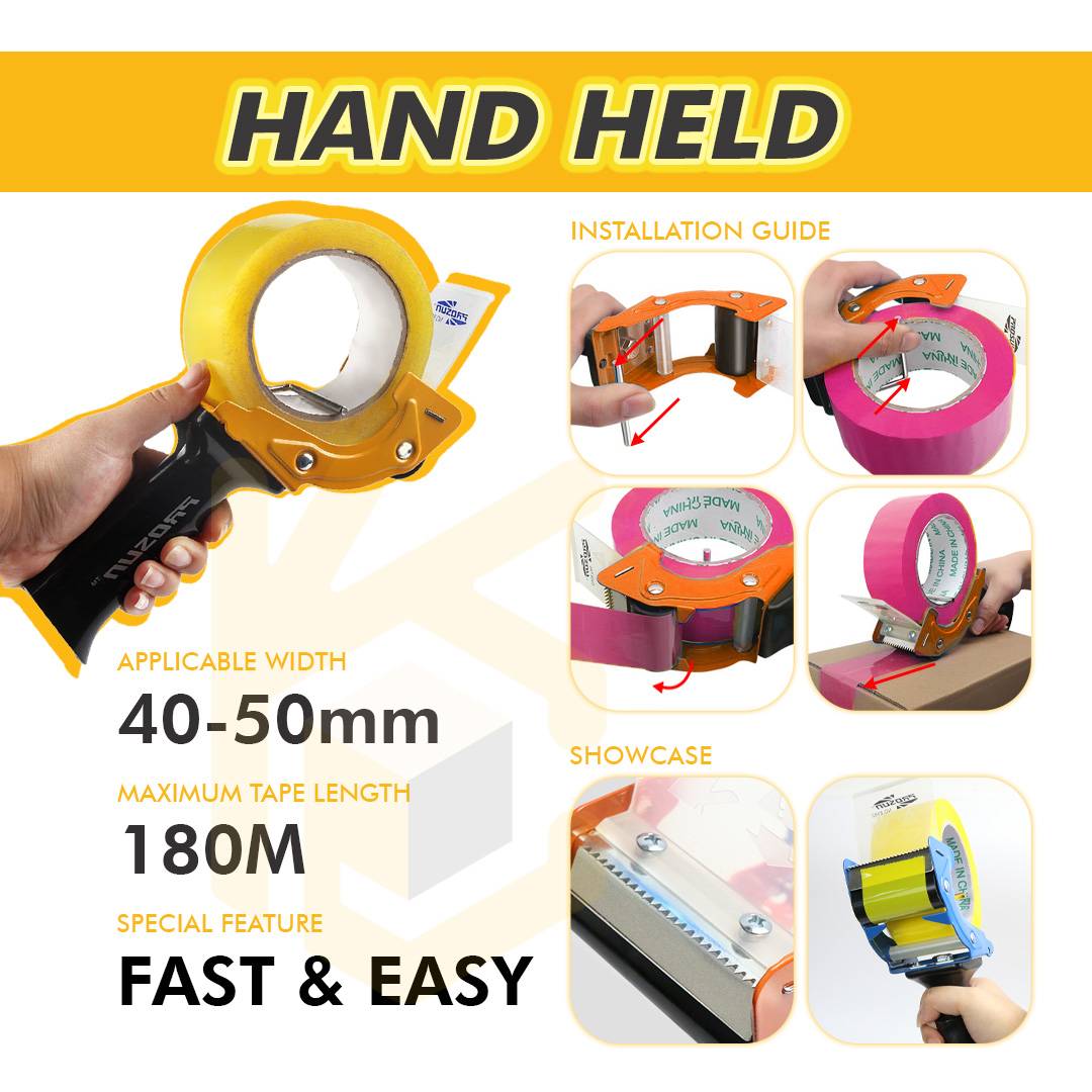 PACKMAN OPP Tape Dispenser (4 Designs)