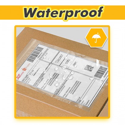 (1 PACK) Consignment Note Sticker Pocket 100pcs