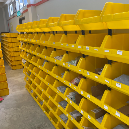 Stackable Storage Bin Basket Organizer Box Warehouse Office Rack