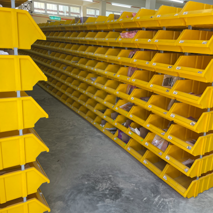 Stackable Storage Bin Basket Organizer Box Warehouse Office Rack