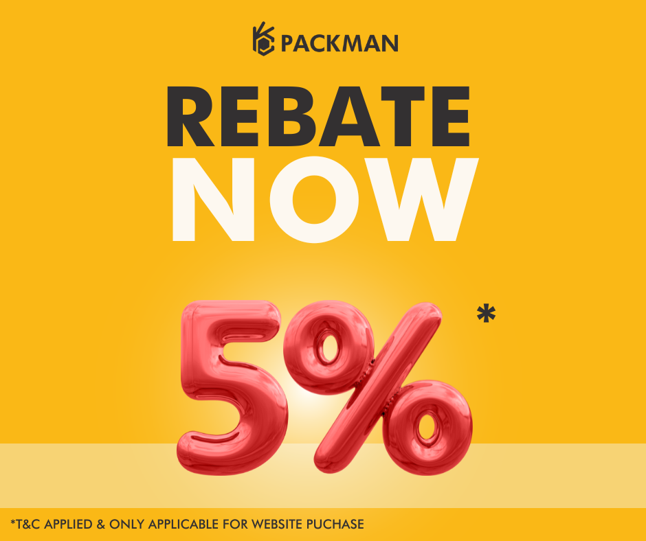 PACKMAN Rebate NOW - Save Big on Your Packaging Supplies!
