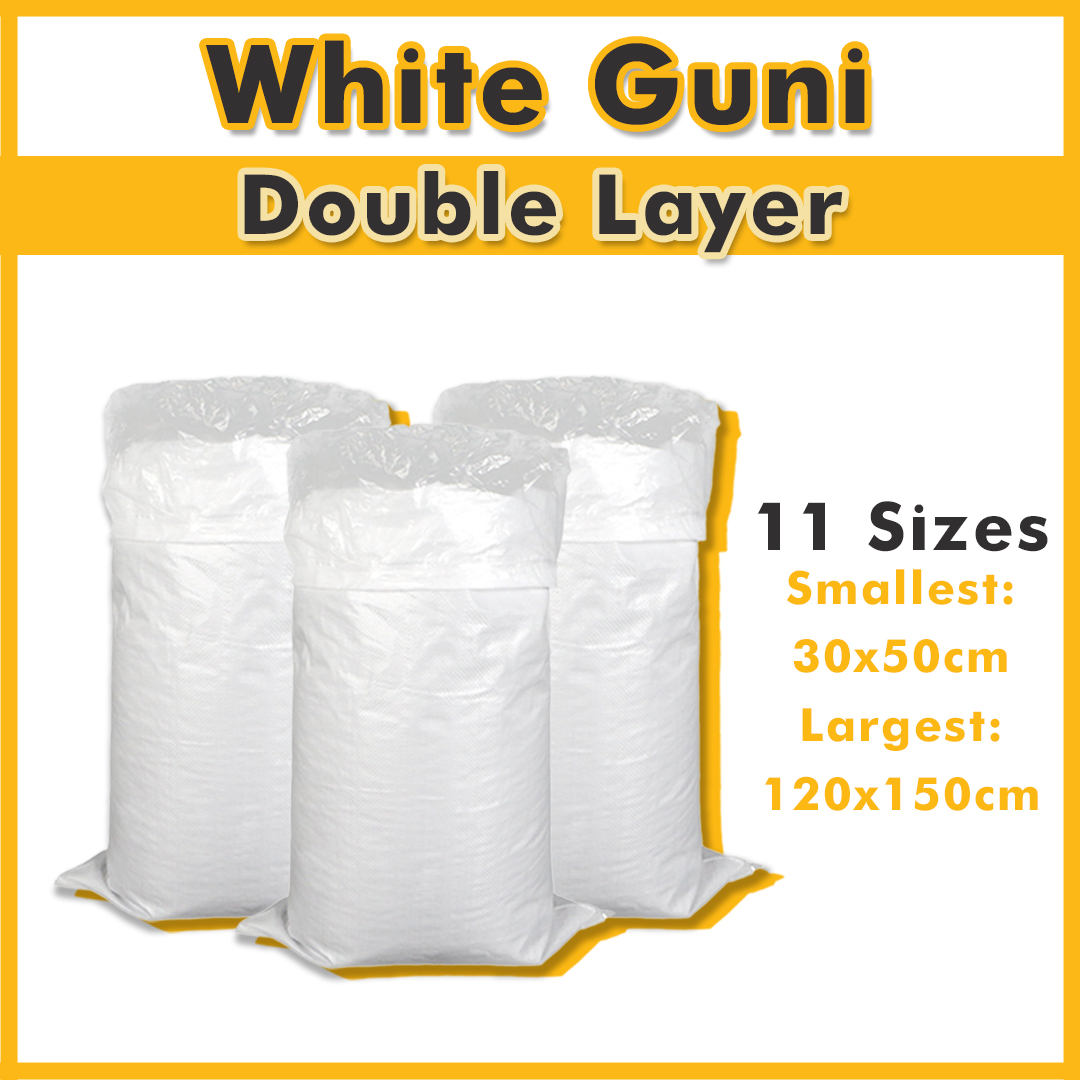 Guni/Gunny Stack- White Double Layer (10pcs/Bundle)
